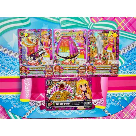 Jual Kartu Aikatsu Jepang Asli Soleil Ichigo Hoshimiya Star Sunshine Coord Fullset Set Original