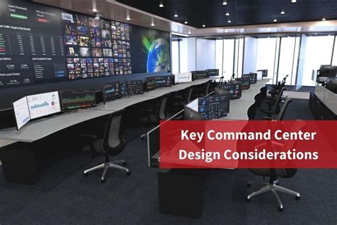 Key Command Center Design Considerations Constant Command Center