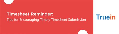 timesheets reminder to get employees to submit timesheets on time