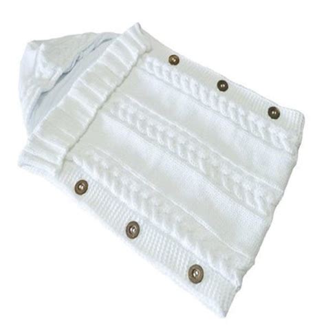 COBERTOR SACO DORMIR INFANTIL UNISSEX RECÉM NASCIDO COD 1052 BRANCO MadeiraMadeira