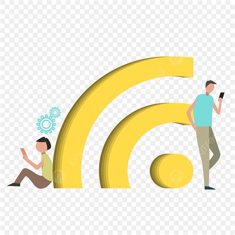 Wireless Signal Vector Design Images Vector Stereo Wireless Network Signal Illustration