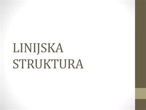 Ppt Linijska Struktura Powerpoint Presentation Free Download Id