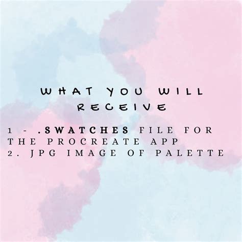 Procreate Color Palette Procreate Swatches Procreate Art Ipad Illustration Etsy