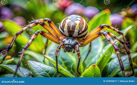 Clock Spider Goes Desert Royalty Free Stock Image 329050690
