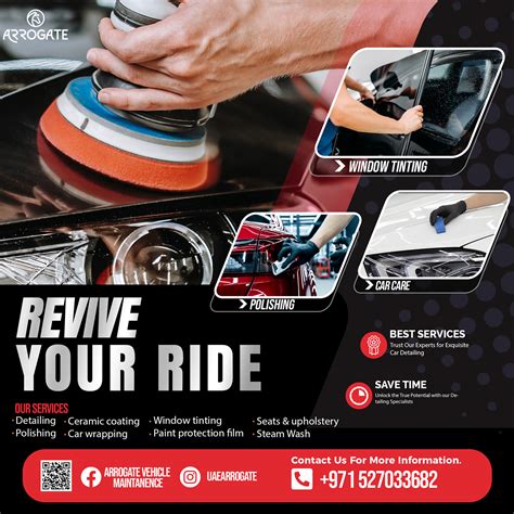 Car Detailing Poster Behance