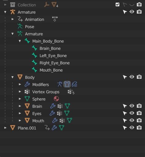 Rigging How Can I Make Other Parts Of A Model Move During Animation While The Main Body Have