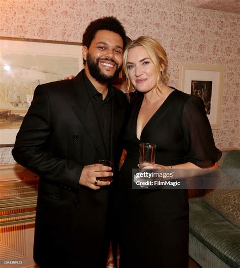 The Weeknd And Kate Winslet Attend The Hbo Hbo Max Emmy Nominees