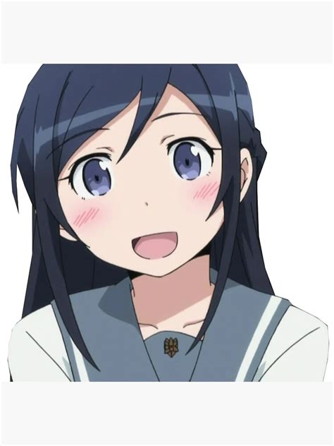 Ayase Aragaki Oreimo Poster For Sale By Kawaiicrossing Redbubble