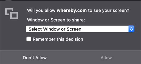 Troubleshoot Screen Sharing Issues Whereby Support Center