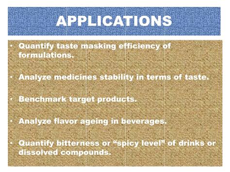 Ppt Electronic Tongue Powerpoint Presentation Free Download Id 6582452