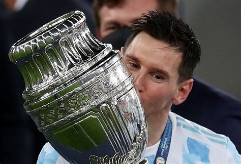 Messi Breaks Drought Win First Major Title With Argentina Reuters