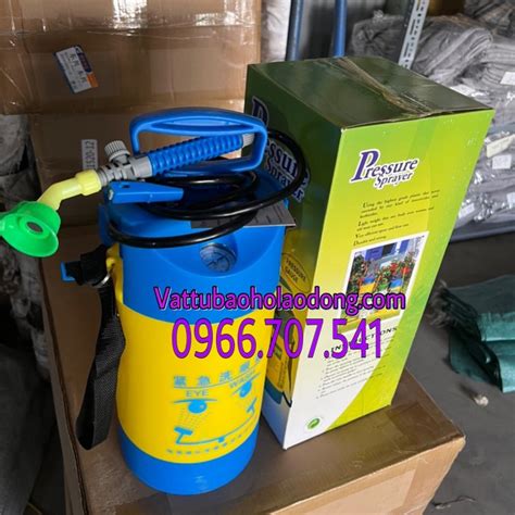 Bình rửa mắt khẩn cấp di động 35lit Cung cấp vật tư bảo hộ lao động