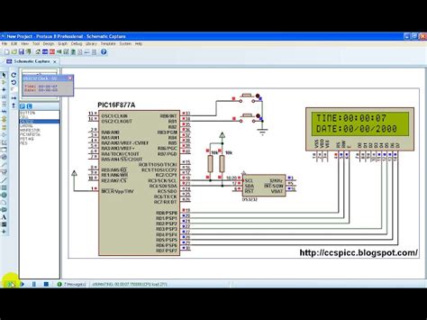 Real Time Clock And Calendar Using Ds3231 And Pic16f877a