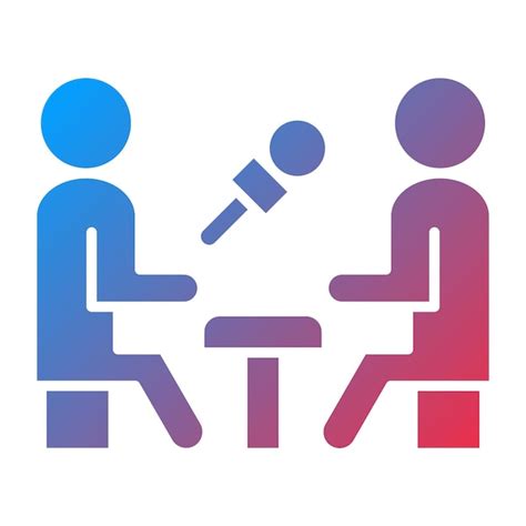 Premium Vector Vector Design Interview Icon Style