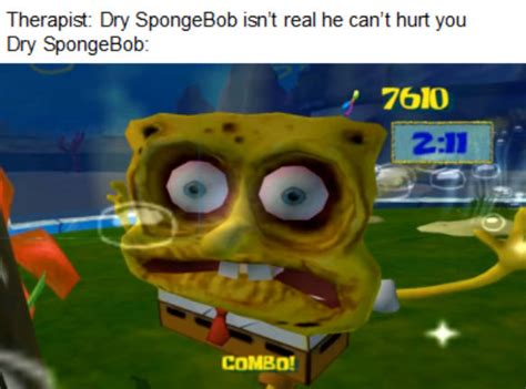 Dry Spongebob Isnt Real By Invaderzim32 On Deviantart