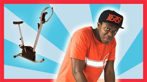 Youtuber Ksi Takes On The Sport Relief Exercise Bike Challenge Youtube