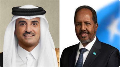 Qatari Amir Somali President Discuss Bilateral Relations Regional And