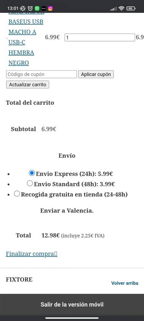 Quitar Version Movil En El Carrito Preguntas Sobre Wordpr