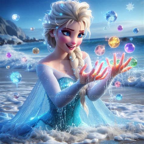 Elsa In The Sea By Wvharts On Deviantart