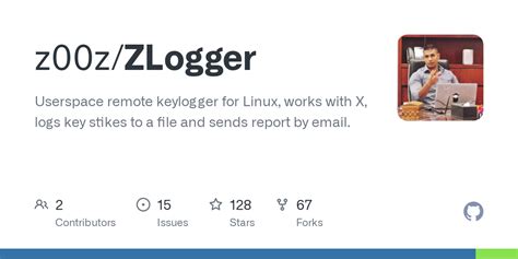 Github Z00zzlogger Userspace Remote Keylogger For Linux Works With