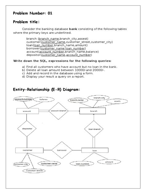 Database Problems 01 02 Pdf Information Science Databases