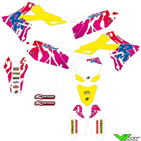 Blackbird Retro Graphic Kit Suzuki Rmz250 Rmz450