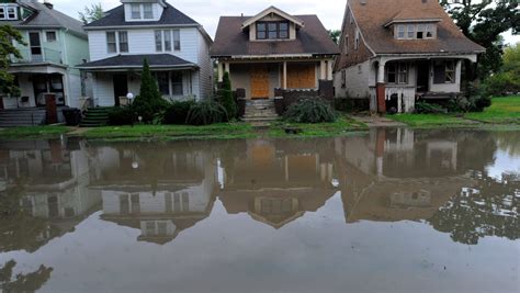 Flash Flooding On Metro Detroit Roadways