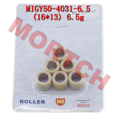 Gy6 50cc Variator Roller 16x13