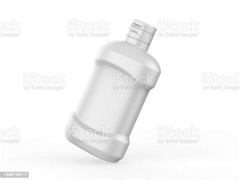 브랜딩 및 모형을위한 플립 탑 캡이있는 빈 화장품 병 디자인 프리젠 테이션 준비 3d 렌더링 일러스트 레이 션 가글에 대한 스톡 사진 및 기타 이미지 Istock