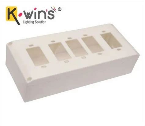 Pvc Modular Box Consile 18 Way Moduler Box Manufacturer From Rajkot