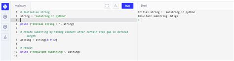 Python String Substring Journaldev