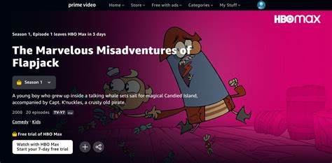 Animation On HBO Max On Twitter Prime Video Displays Countdowns For