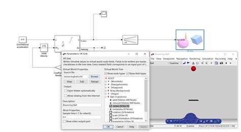Simulink学习——弹球仿真三维动画模型（simulink3d演示动画学习01）simulink弹球仿真 Csdn博客