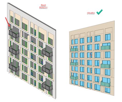 Opening That Cuts Through Multiple Walls Issue Issue Autodesk Revit Ifc GitHub