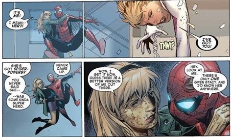 Descubre A Spider Gwen La Hero Na Ar Cnida M S Cool Superaficionados