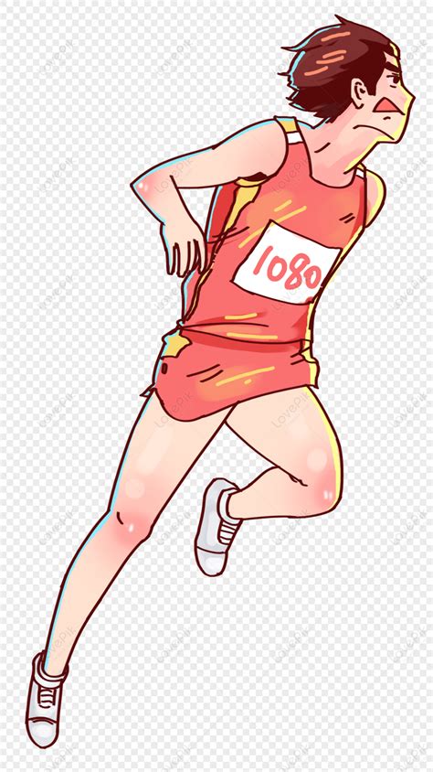 달리고 있는 남자 Png 일러스트 무료 다운로드 Lovepik