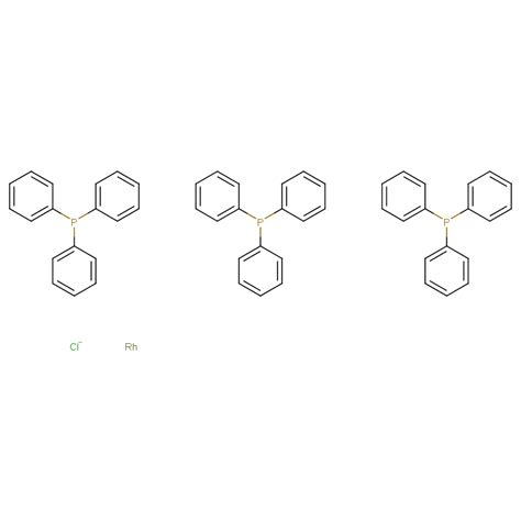 Rhodium Chloropropanalbistriphenylphosphine 61335 50 0 Wiki