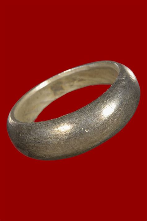 แหวนปลอกมีด รุ่นแรก เนื้อเงิน ปี2523 หลวงปู่ดู่ วัดสะแก ร้าน ศิษย์หลวงปู่ชื้น