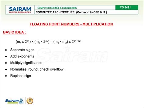 25 Floating Point Operationspptx