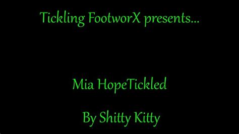 Mia Hope Tickled By Kitty Tickling Footworx Clips4sale