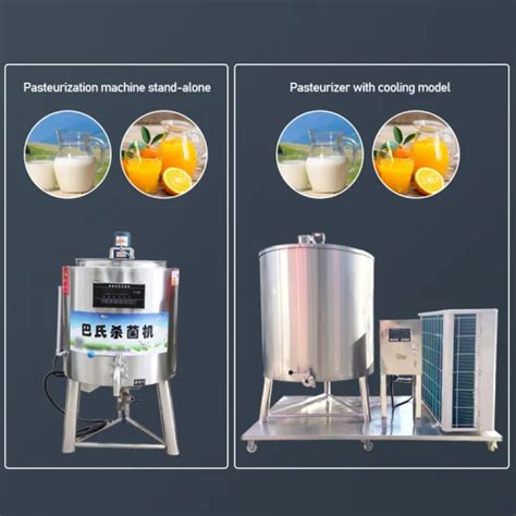 Milk Pasteurizing Machine And Pasteurizer Fruit Juice Pasteurization Machine Small Pasteurizer