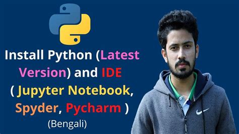 How To Install Python Latest Version And IDE Jupyter Notebook Spyder Pycharm Python