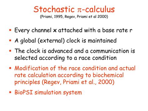 Ppt Modeling Pathways With The P Calculus And Ambient Calculus