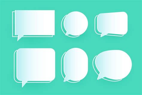 Premium Vector Speech Bubble Of Dialogue 3d