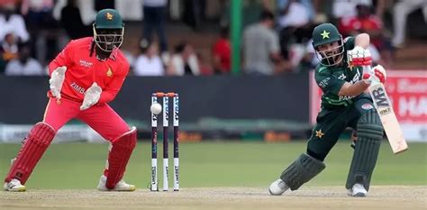 Pakistan Takes On Zimbabwe In Odi Series Decider