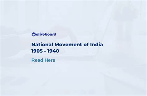 National Movement Of India 1905 1947 Upsssc Pet Free Pdf In Hindi