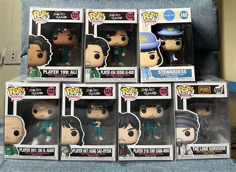 Squid Game Funko Pops Hobbies And Toys Toys And Games On Carousell