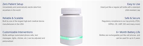 A Connected Smart Medication Bottle That Sends You Alerts