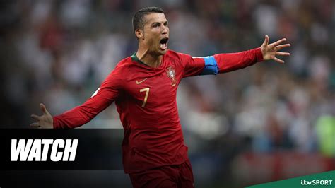 Watch Ronaldos Scintillating Free Kick At The 2018 World Cup Itv