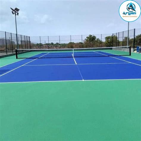 Acrylic Synthetic Tennis Court Flooring Service At ₹ 45sq Ft In Mumbai
